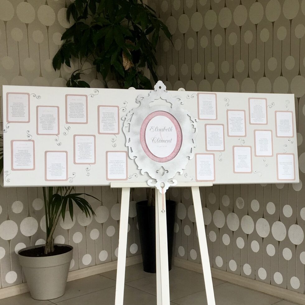 Plan de table - Faire-part Decoration Mariage